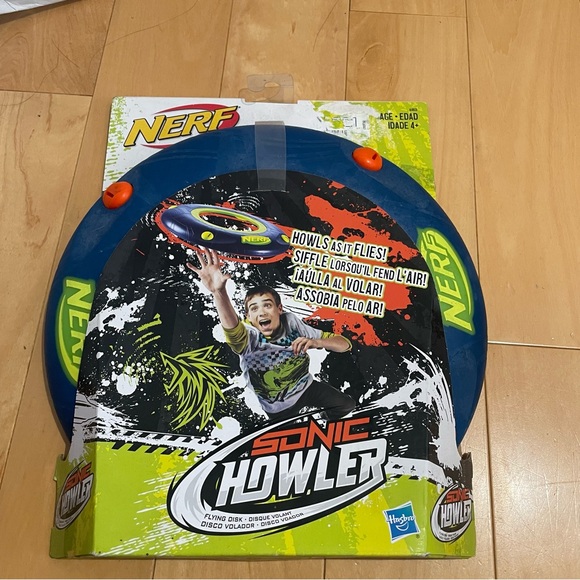 Nerf | Toys | New Nerf Sonic Howler Flying Disc | Poshmark